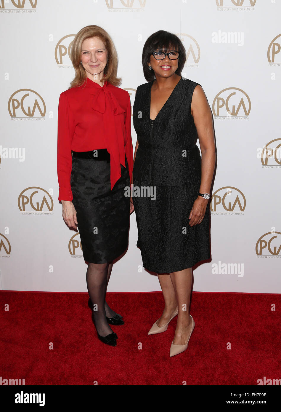 27th Annual Producers Guild Awards Featuring: Dawn Hudson, Cheryl Boone ...