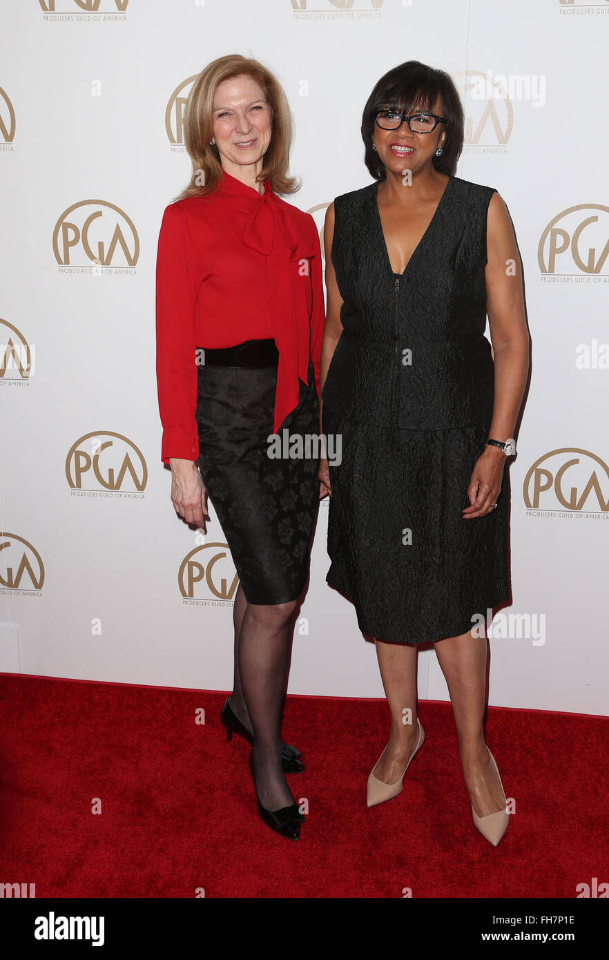 27th Annual Producers Guild Awards Featuring: Dawn Hudson, Cheryl Boone ...