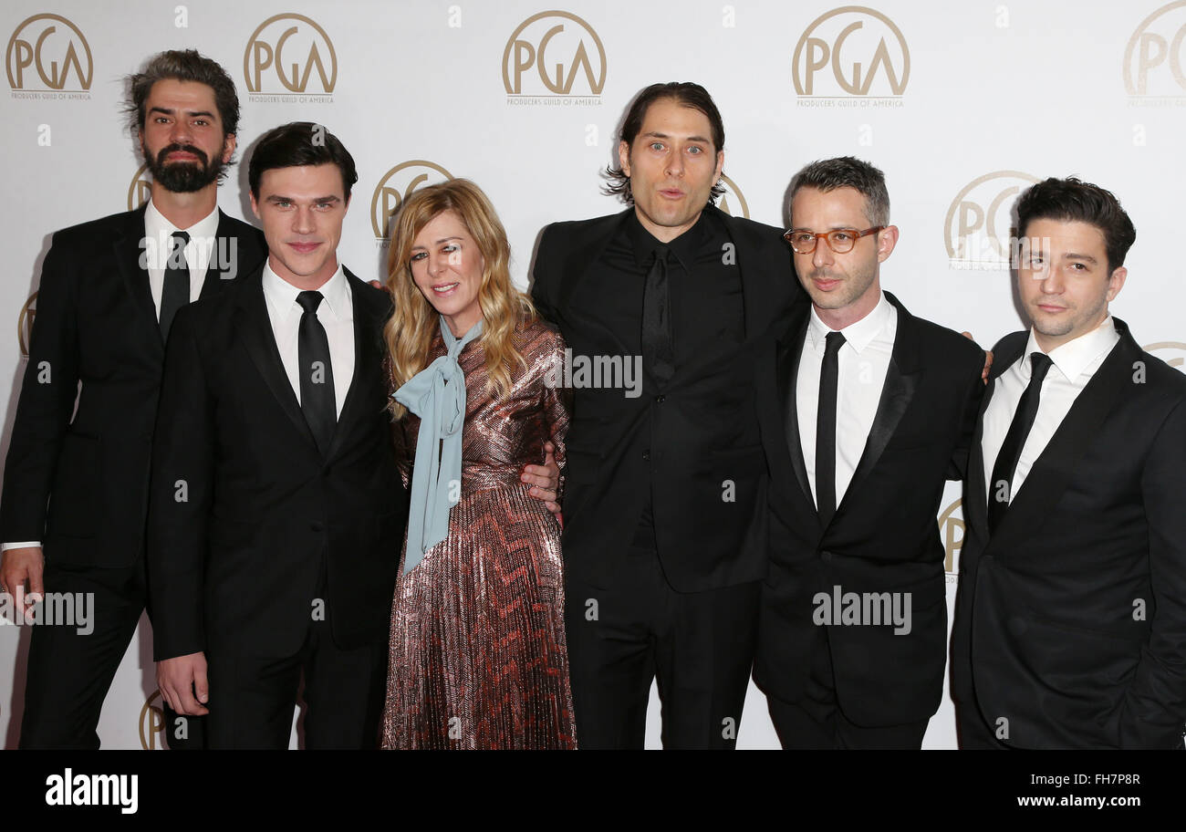 27th Annual Producers Guild Awards Featuring: Hamish Linklater, Finn ...