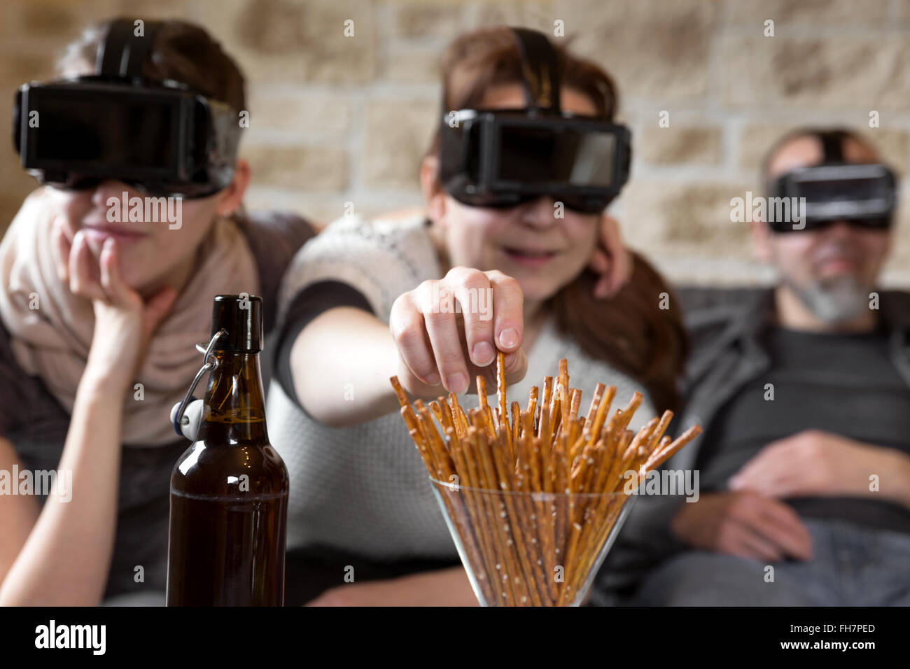 People having snacks hi-res stock photography and images - Alamy