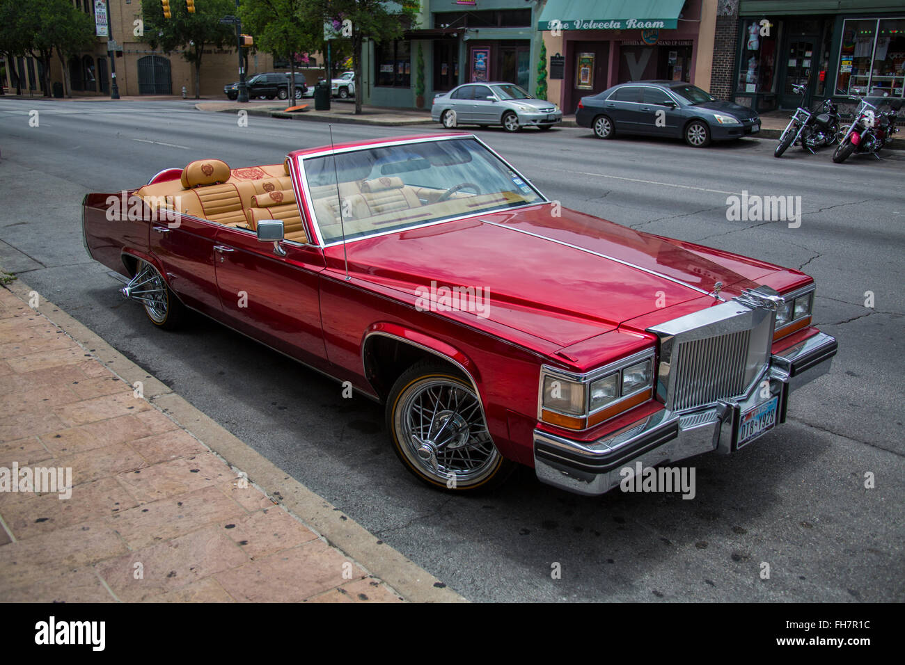 Red cadillac hi-res stock photography and images - Alamy
