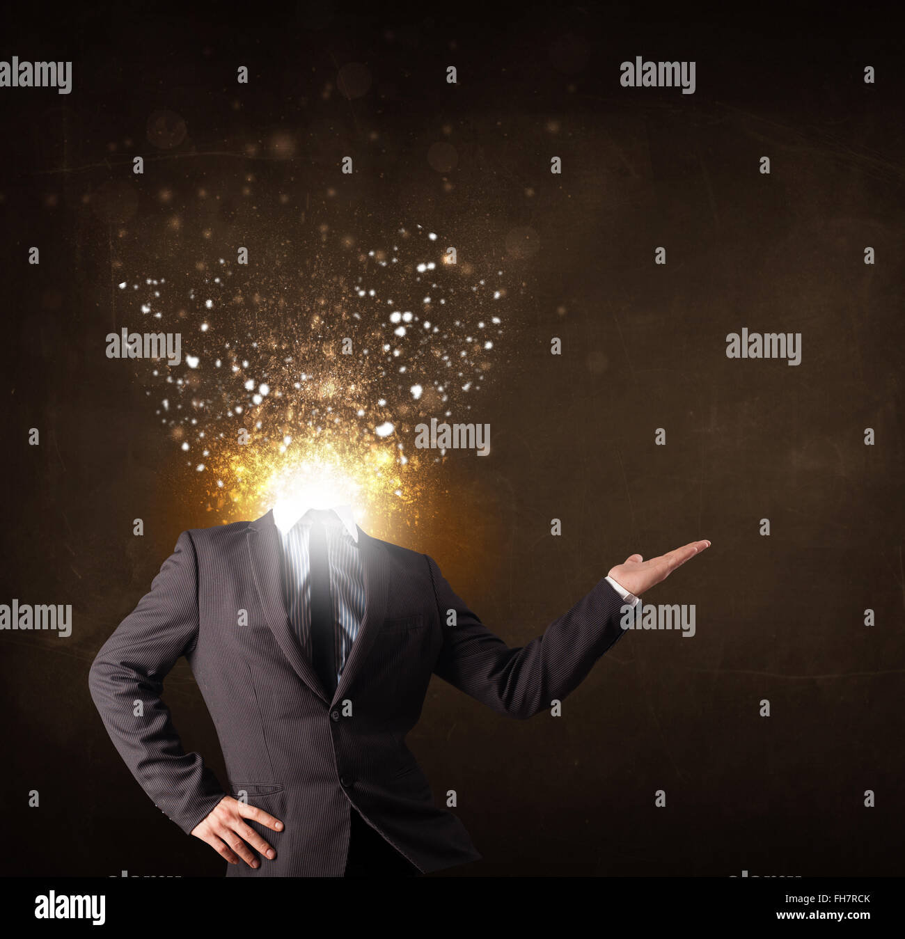 Abstract concept mind brain headache hi-res stock photography and ...