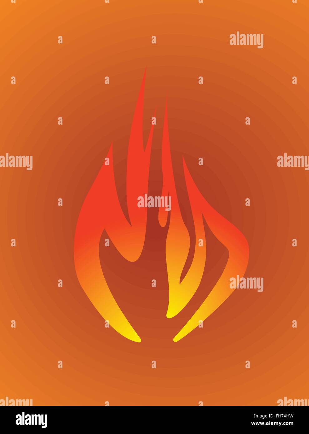 flame symbol, fire design vector illustration Stock Vector Image & Art ...