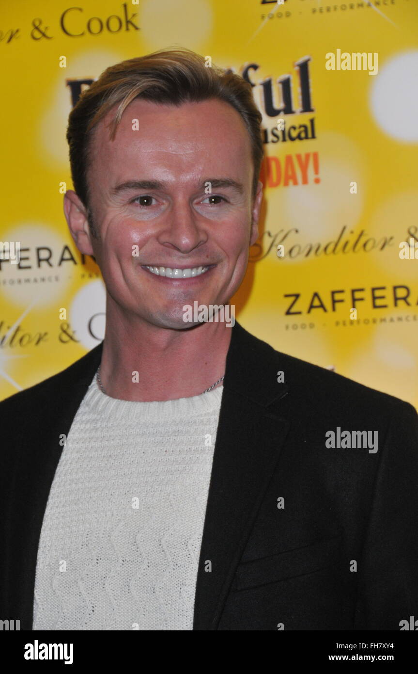 London, UK, 23 February 2016, Jon Lee attends Beautiful - The Carol ...
