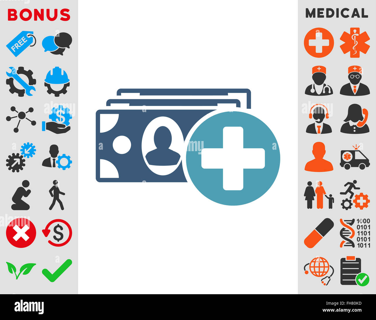 Medical Expences Icon Stock Photo - Alamy