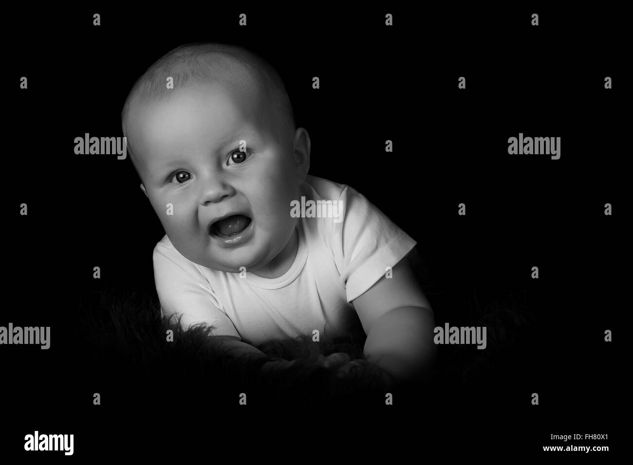 Happy baby boy Stock Photo - Alamy