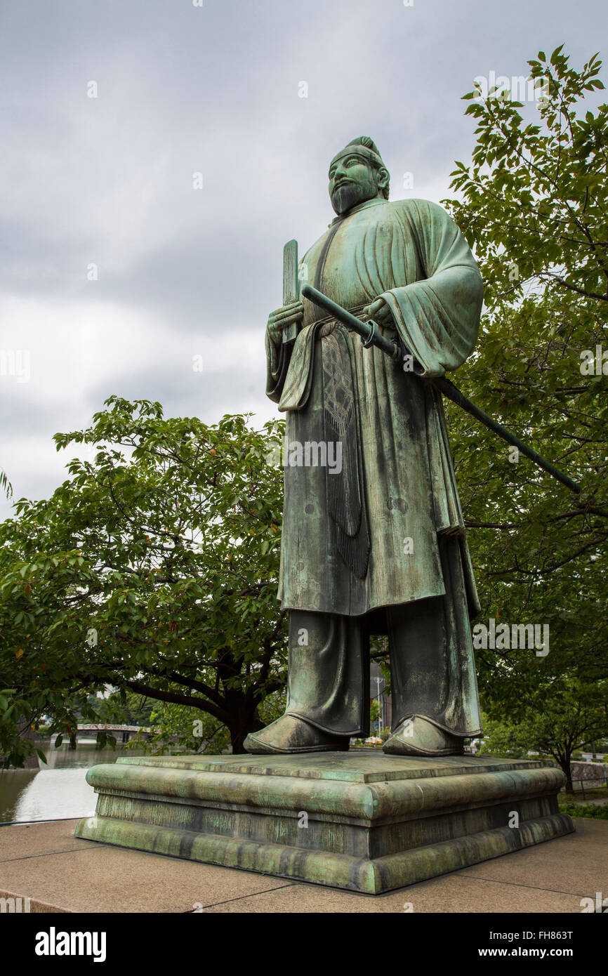 Statue in park in Tokyo, Japan Stock Photo - Alamy