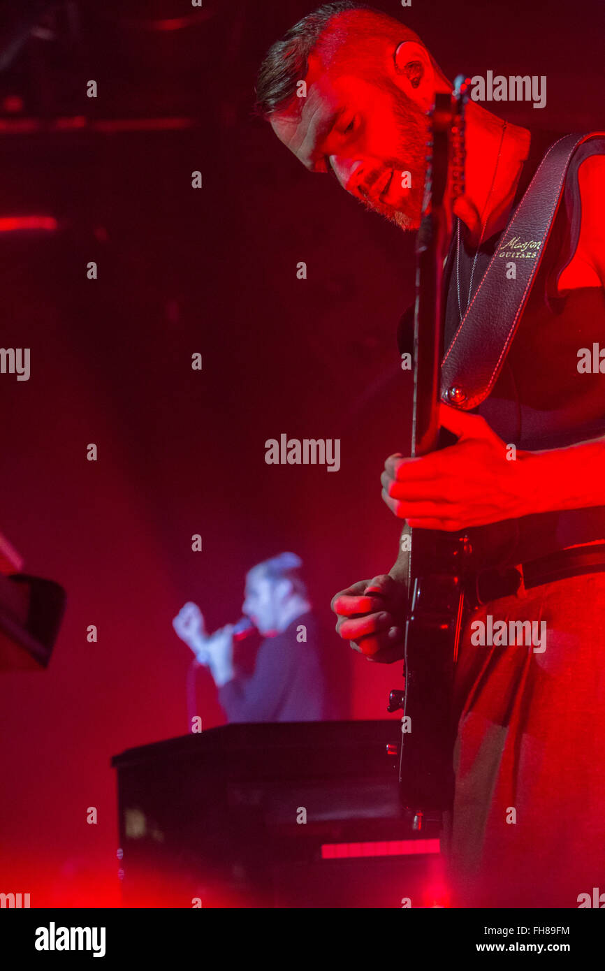 Milan Italy. 23th February 2016. The English synthpop duo HURTS ...