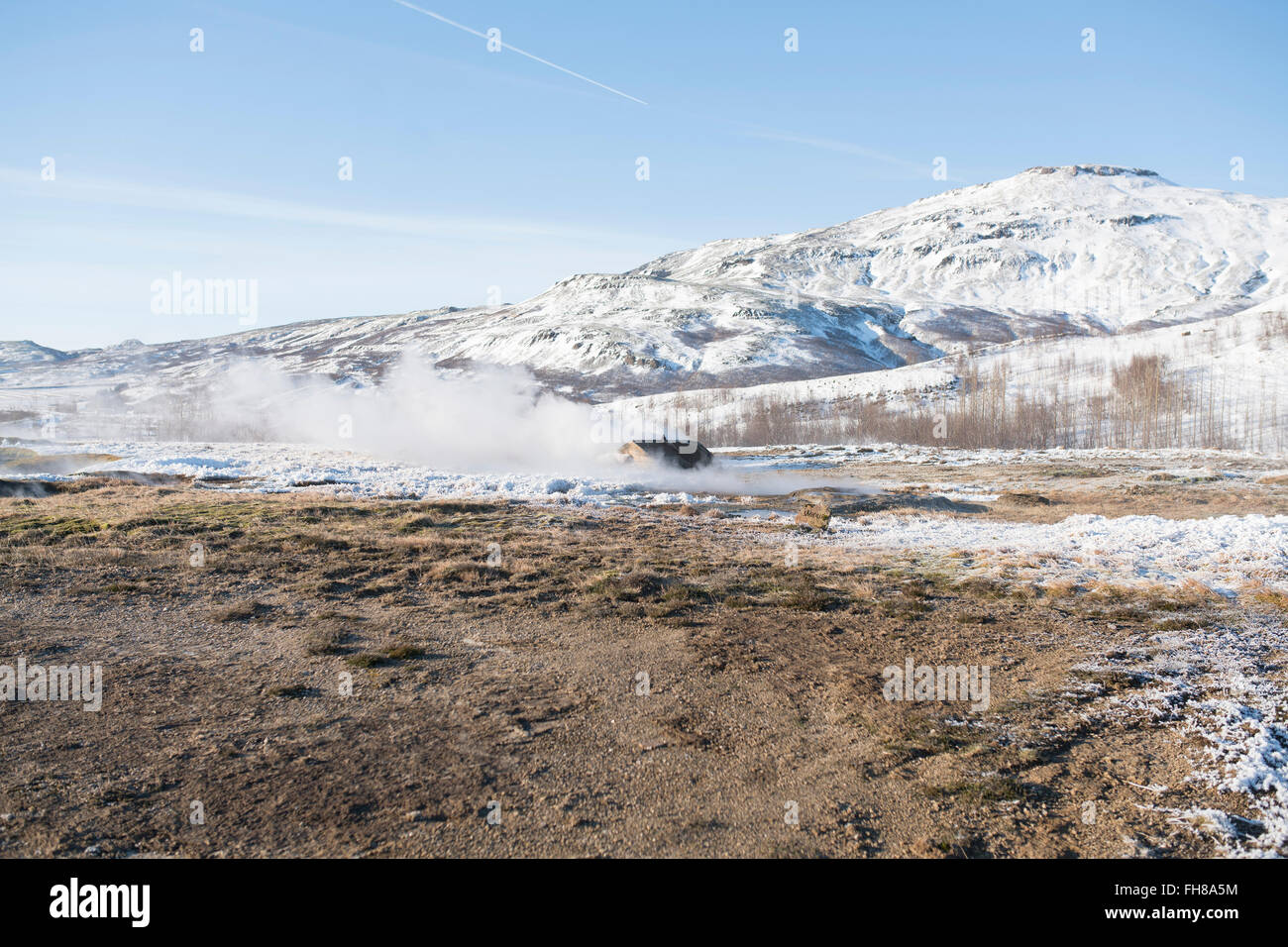 Geothermal Activity Iceland Stock Photo - Alamy