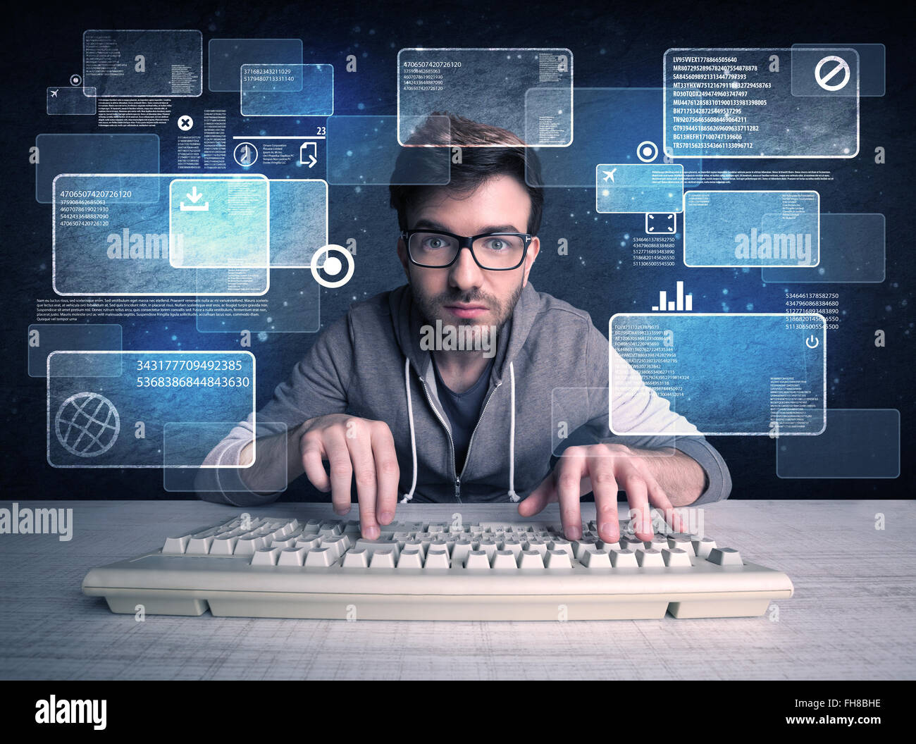 Hacking websites hi-res stock photography and images - Alamy