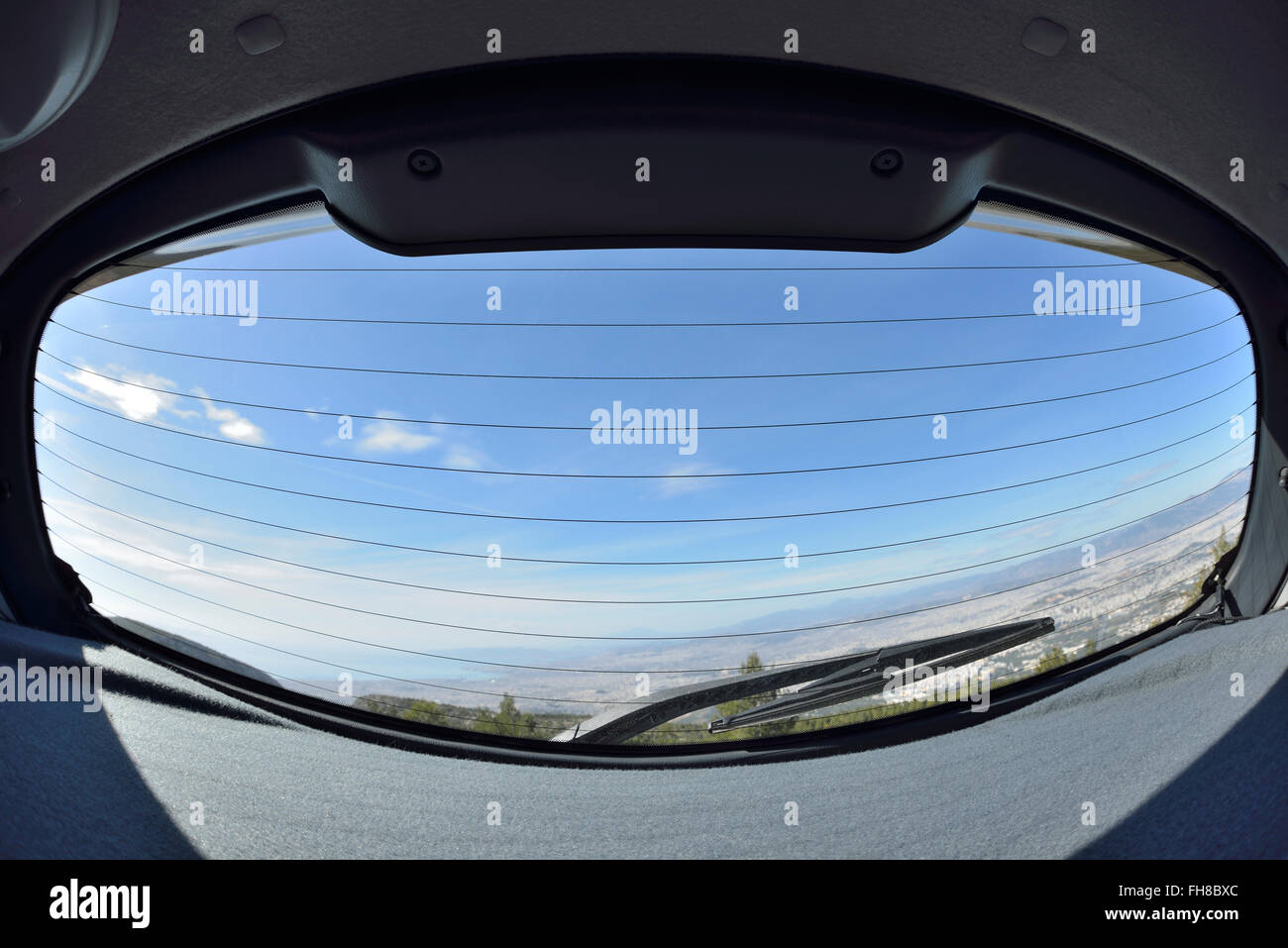 Car rear window hi-res stock photography and images - Alamy