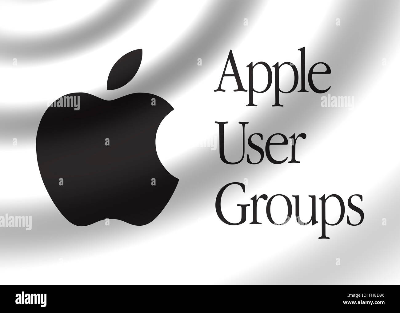 Apple user groups logo icon flag Stock Photo - Alamy