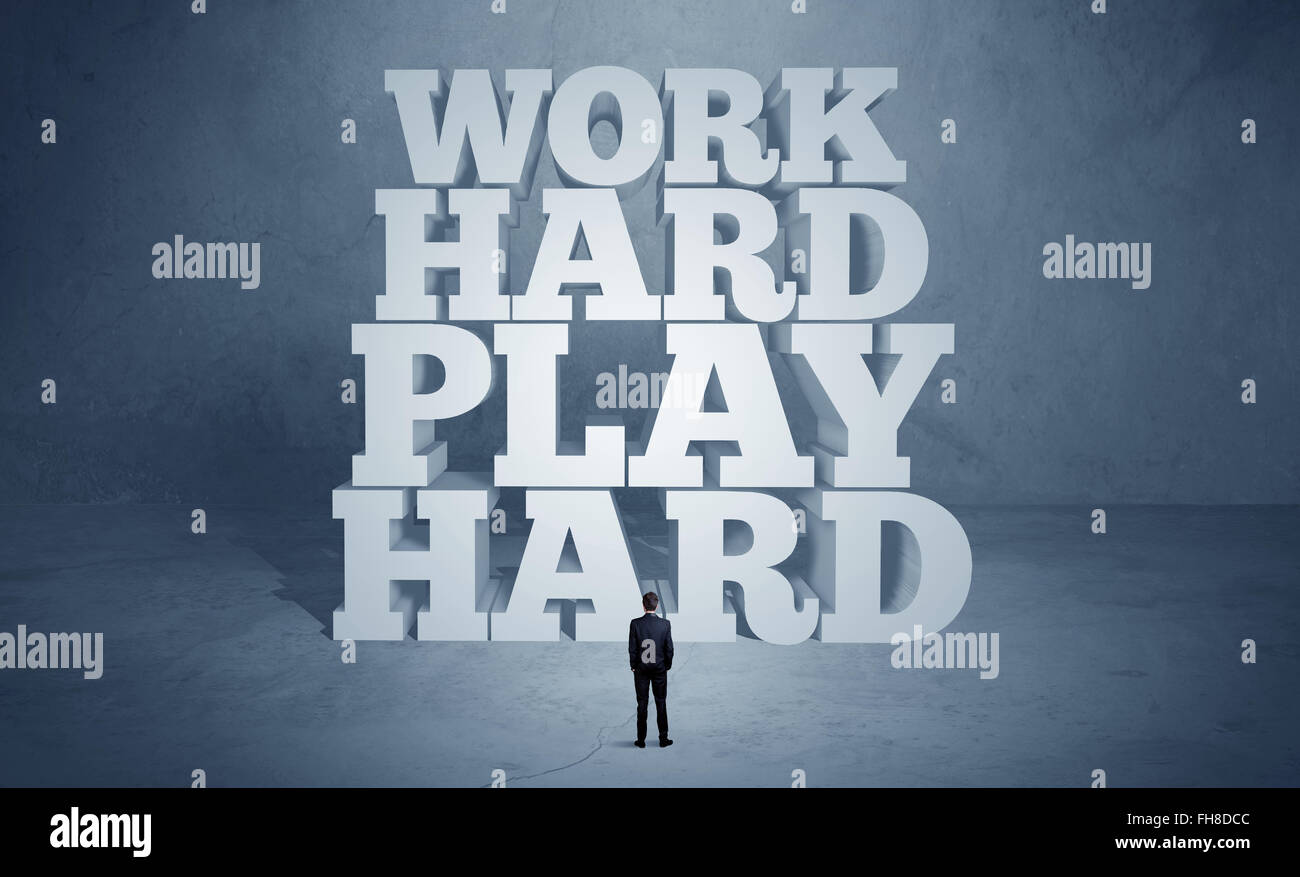 Hard working motivation for business person Stock Photo - Alamy