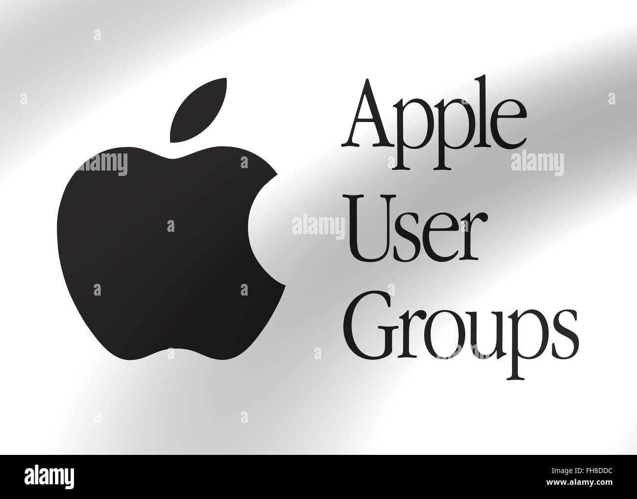Apple user groups logo icon flag Stock Photo - Alamy