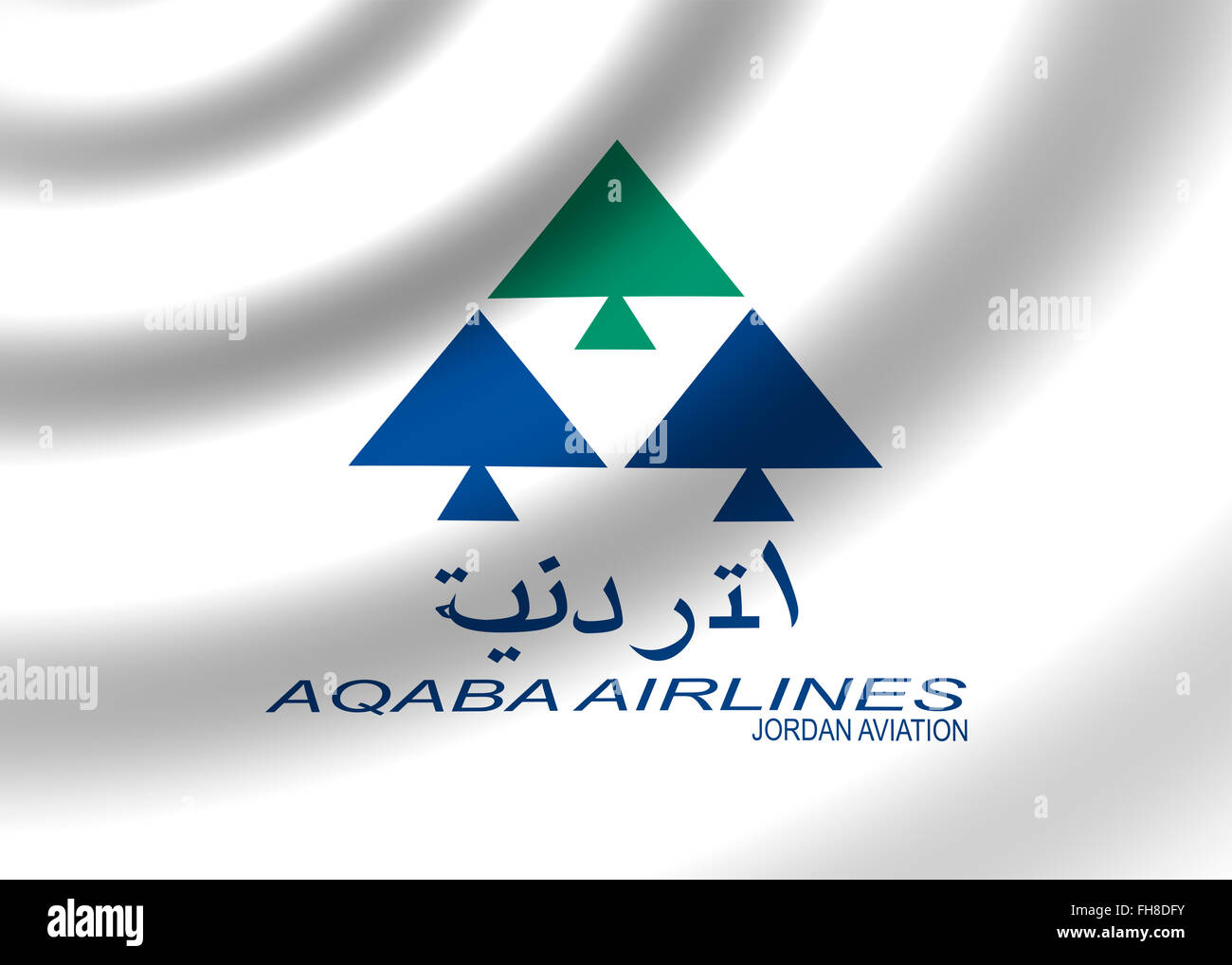 Aqaba Airlines Air logo icon flag Stock Photo - Alamy