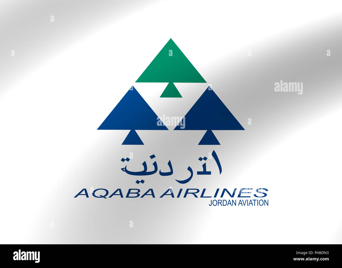 Aqaba Airlines Air logo icon flag Stock Photo - Alamy