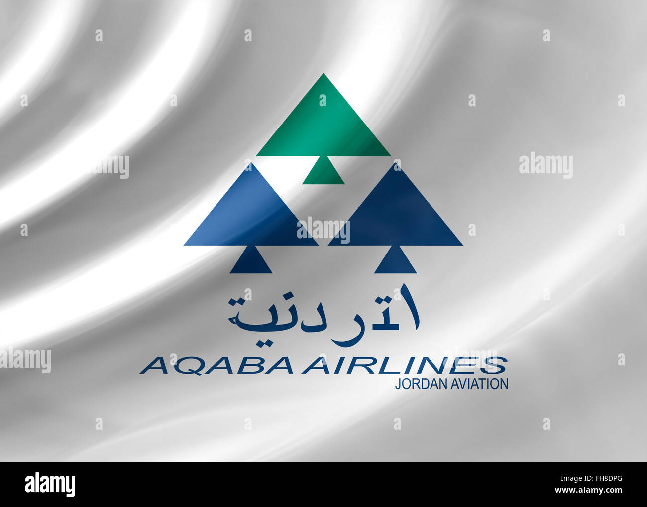 Aqaba Airlines Air logo icon flag Stock Photo - Alamy