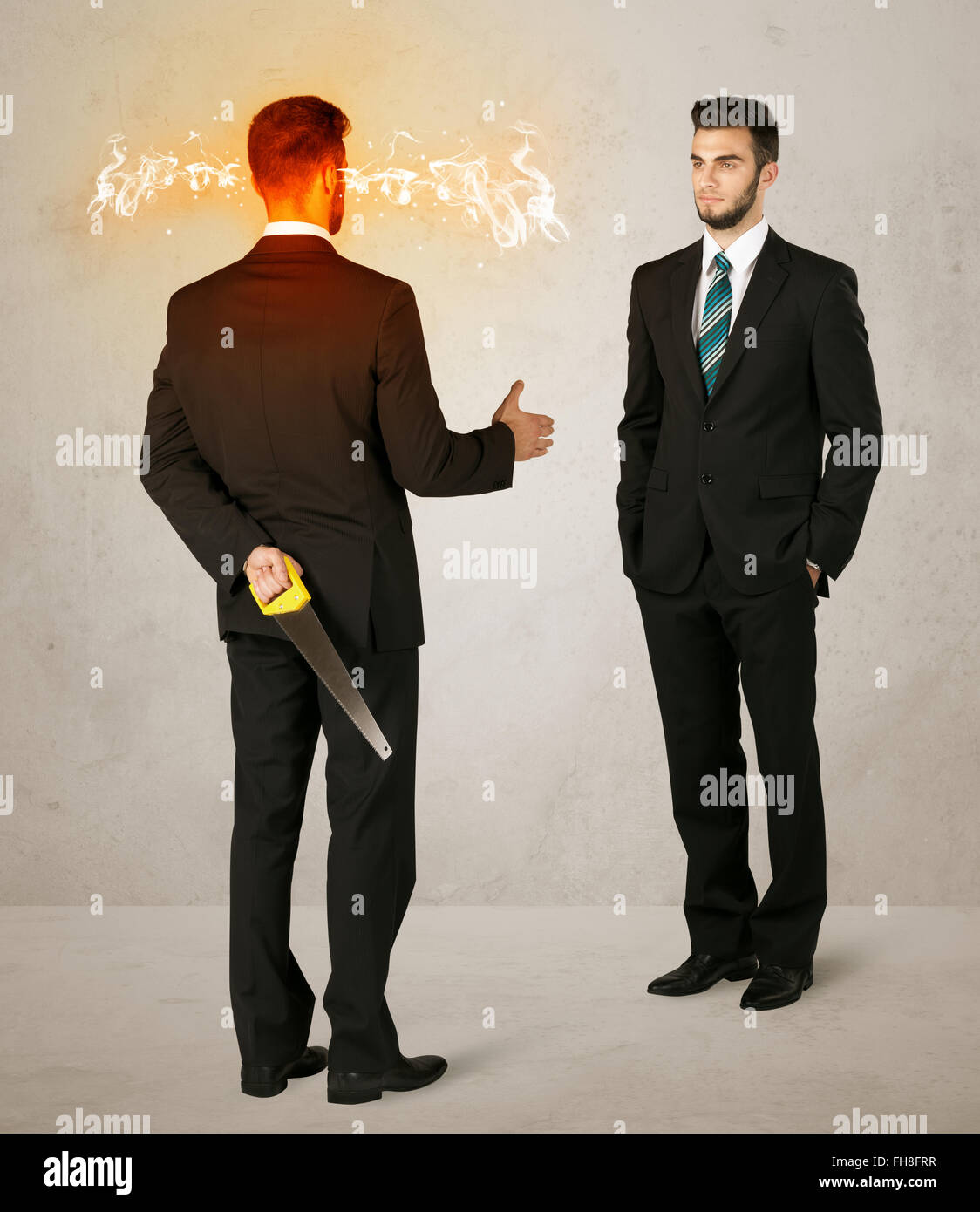 Businessman machete hi-res stock photography and images - Alamy