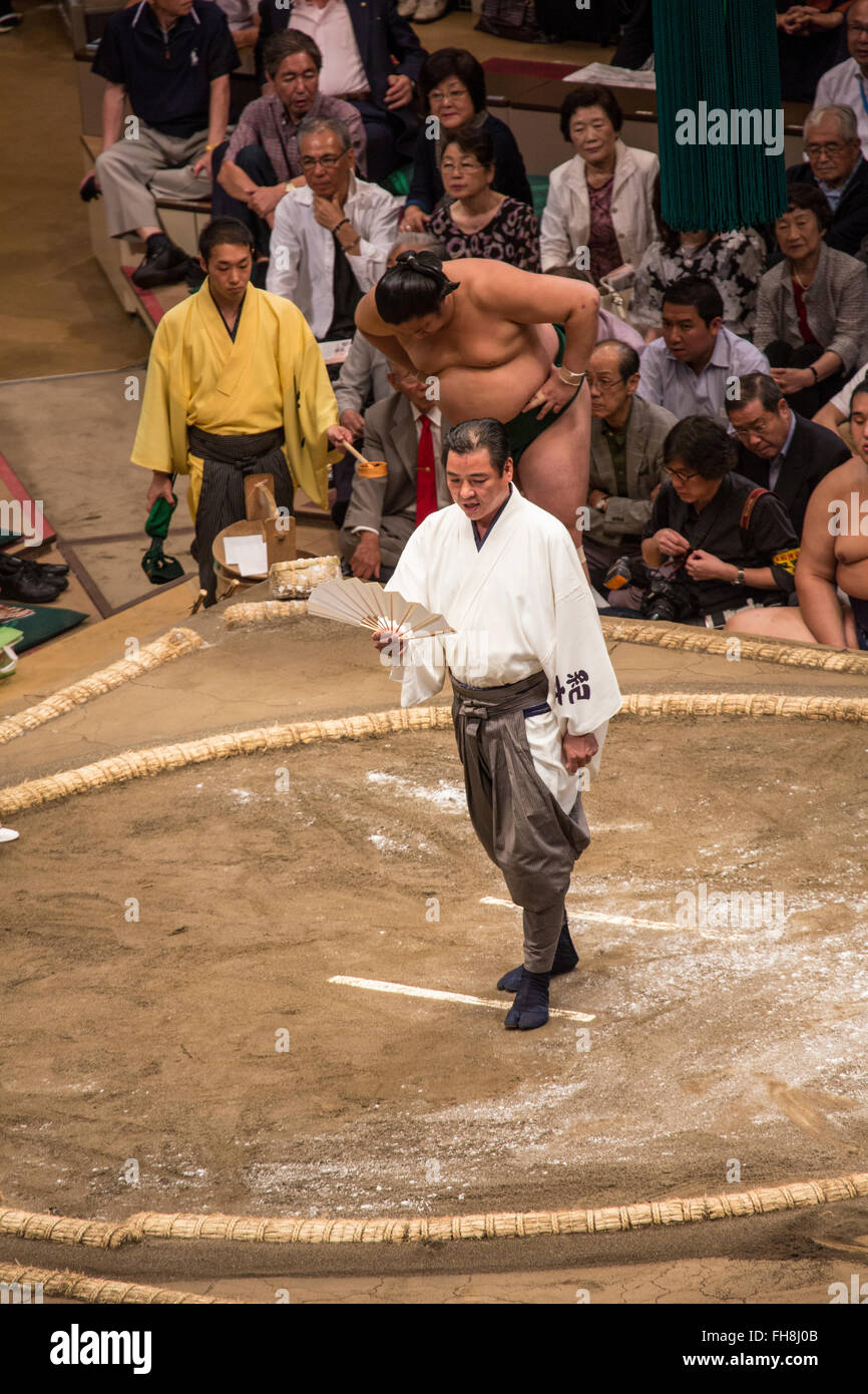 Japan Sumo Tournament Stock Photo - Alamy