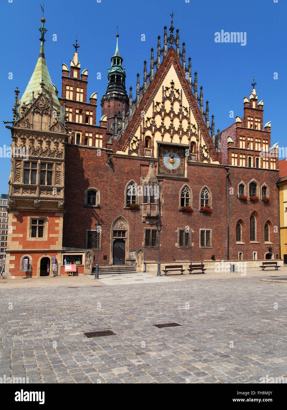 Old Town Hall of Wroclaw, Poland Stock Photo - Alamy