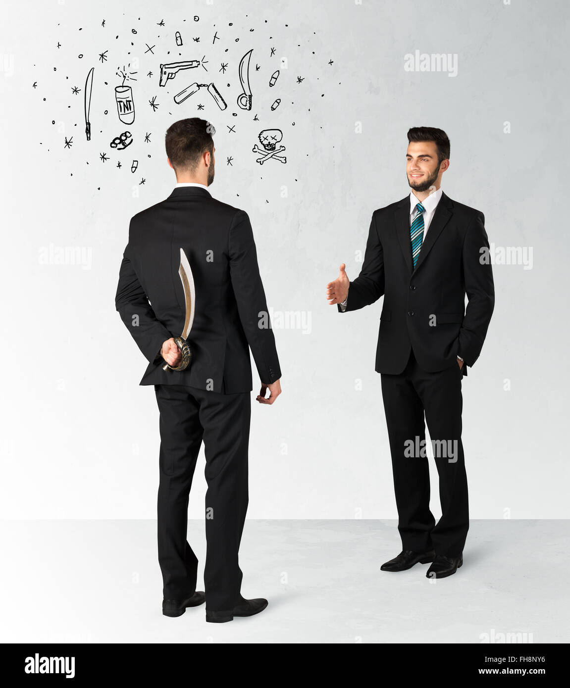 Ruthless business concept Stock Photo - Alamy