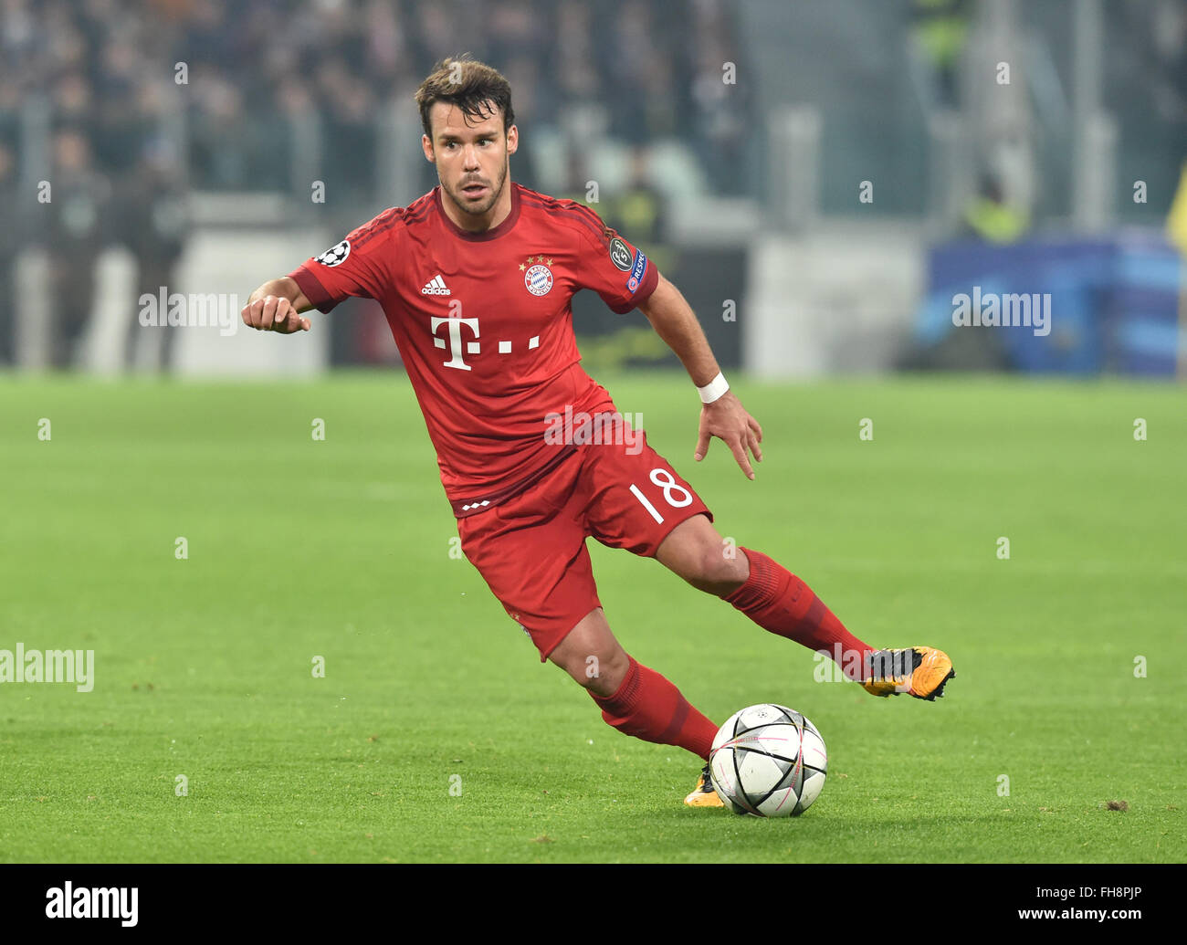 Munich´s Juan Bernat during the UEFA Champions League round of 16 first ...