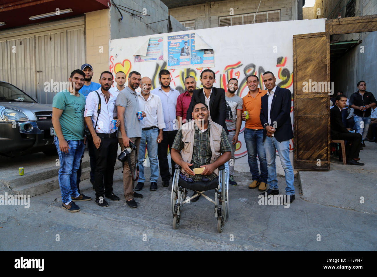 23 Feb 2016, Gaza, Gaza Strip, Palestinian Territory - Mo'men Faiz ...