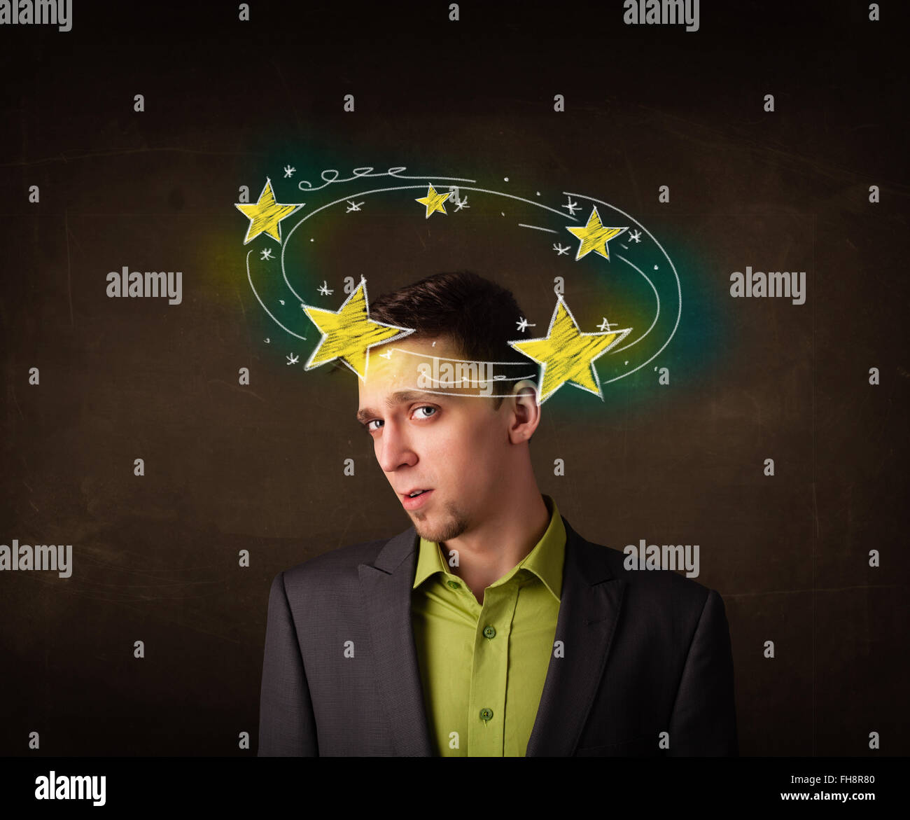 Seeing stars dizzy hi-res stock photography and images - Alamy