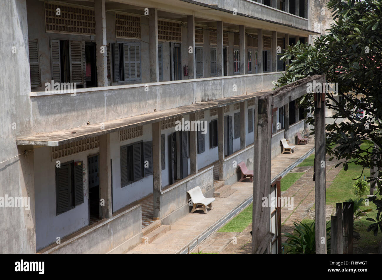 Former S21 prison in Phnom Penh, Cambodia Stock Photo - Alamy