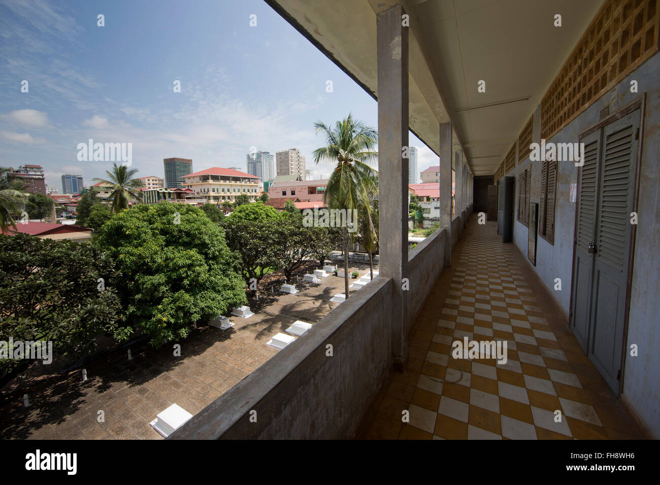 Former S21 prison in Phnom Penh, Cambodia Stock Photo - Alamy