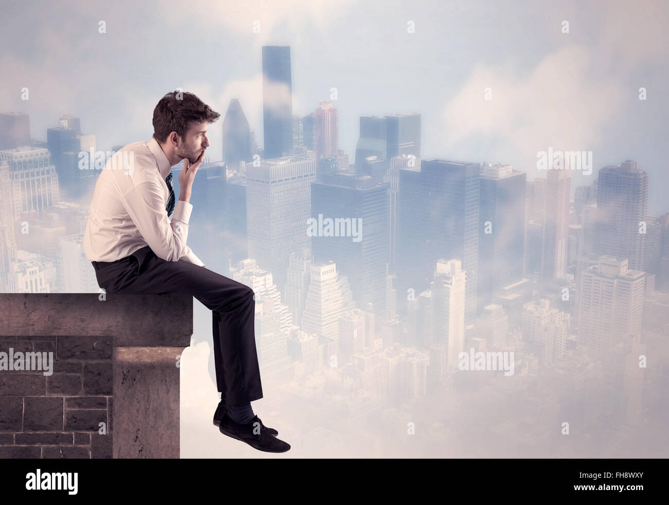 Sitting on top of a building hi-res stock photography and images - Alamy