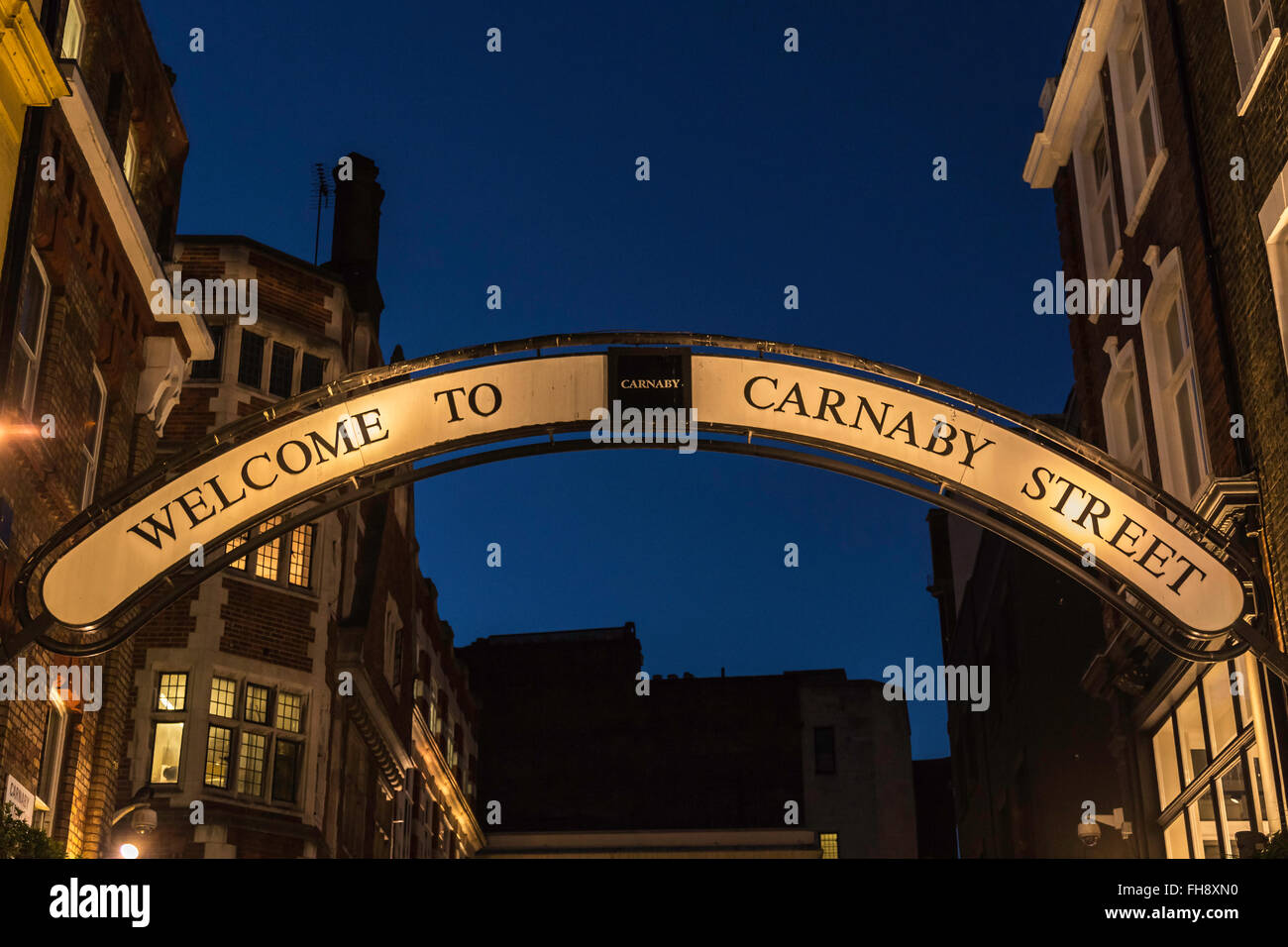 Carnaby street signage hi-res stock photography and images - Alamy