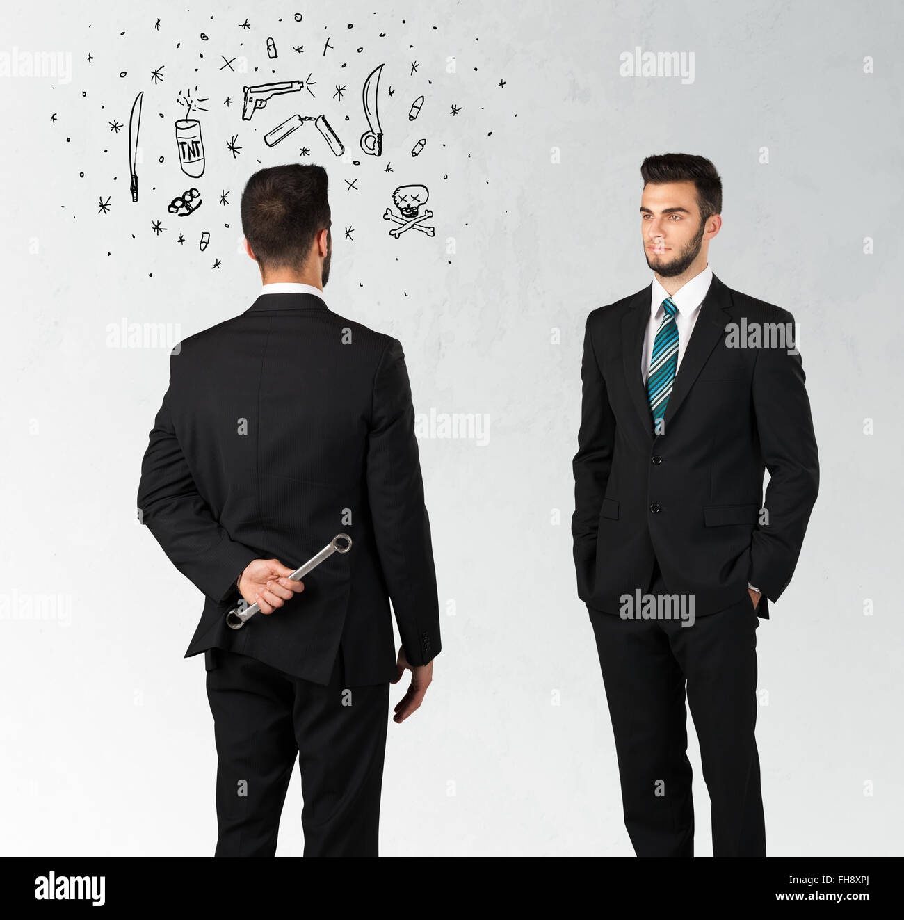 Ruthless business concept Stock Photo - Alamy