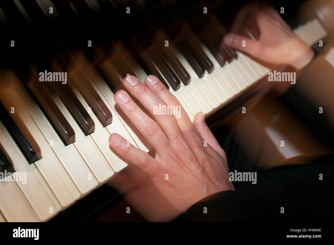 Paino player hi-res stock photography and images - Alamy