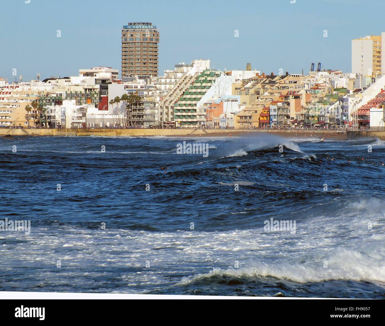 Panorama skyline las palmas hi-res stock photography and images - Alamy