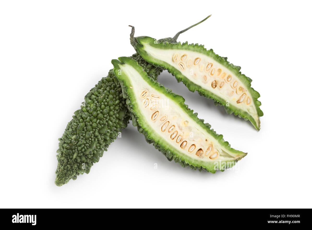 Raw bitter melon hi-res stock photography and images - Alamy