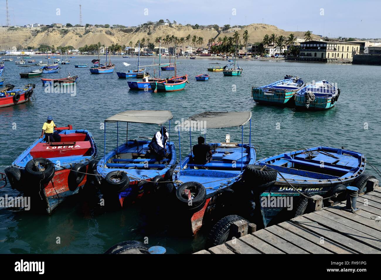 Port in PAITA. Department of Piura .PERU Stock Photo - Alamy