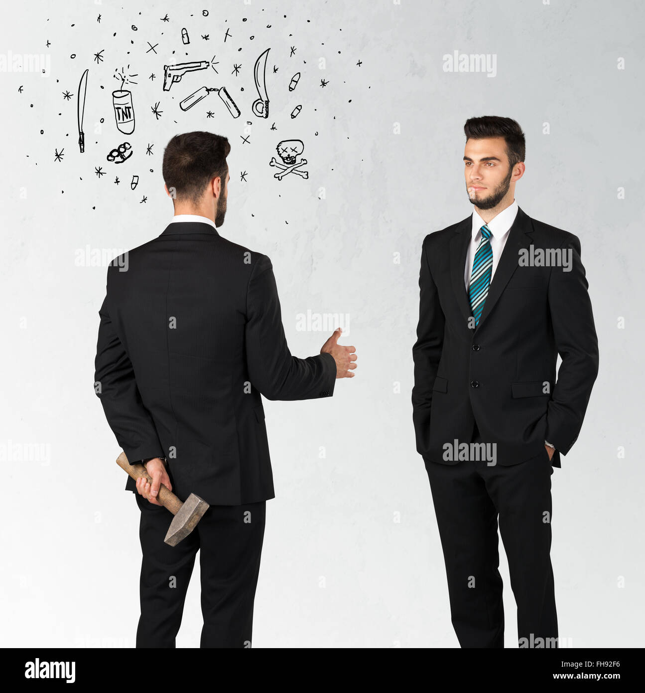 Ruthless business concept Stock Photo - Alamy