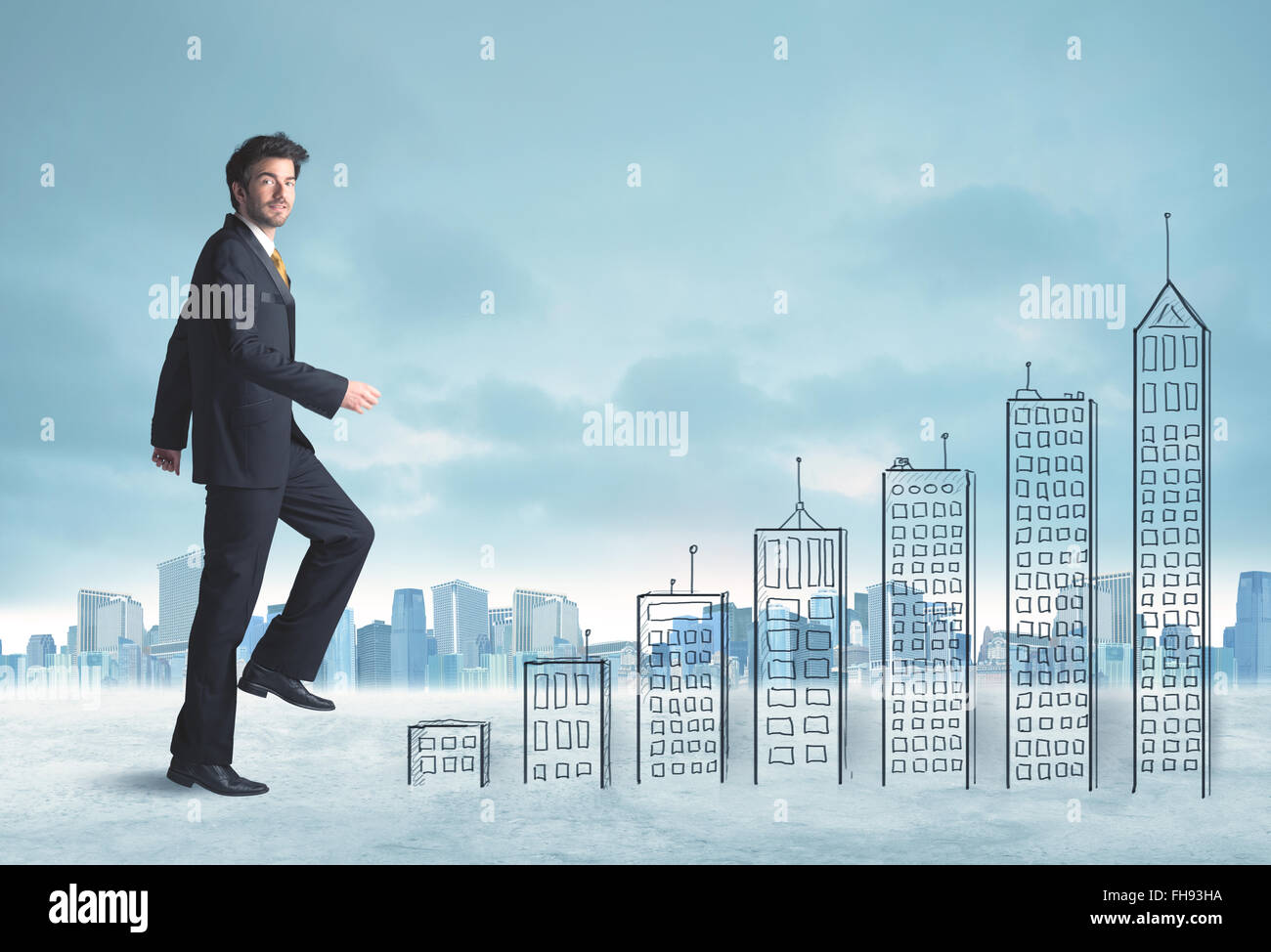 Step up search hi-res stock photography and images - Alamy