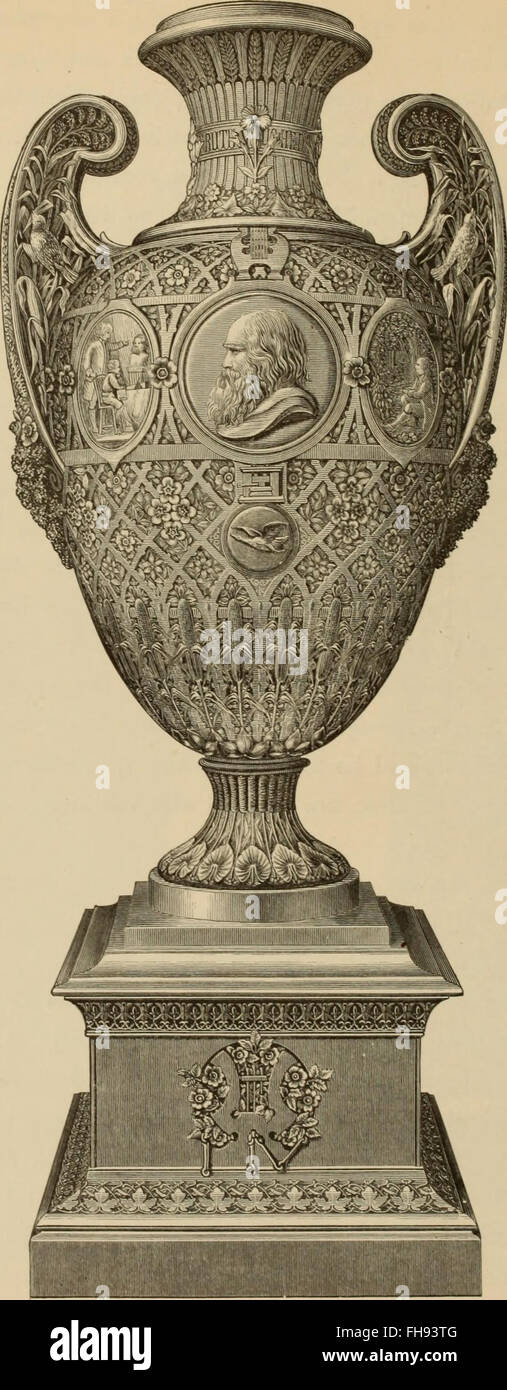 A 19th-century guide that explores the art of household decoration and ...