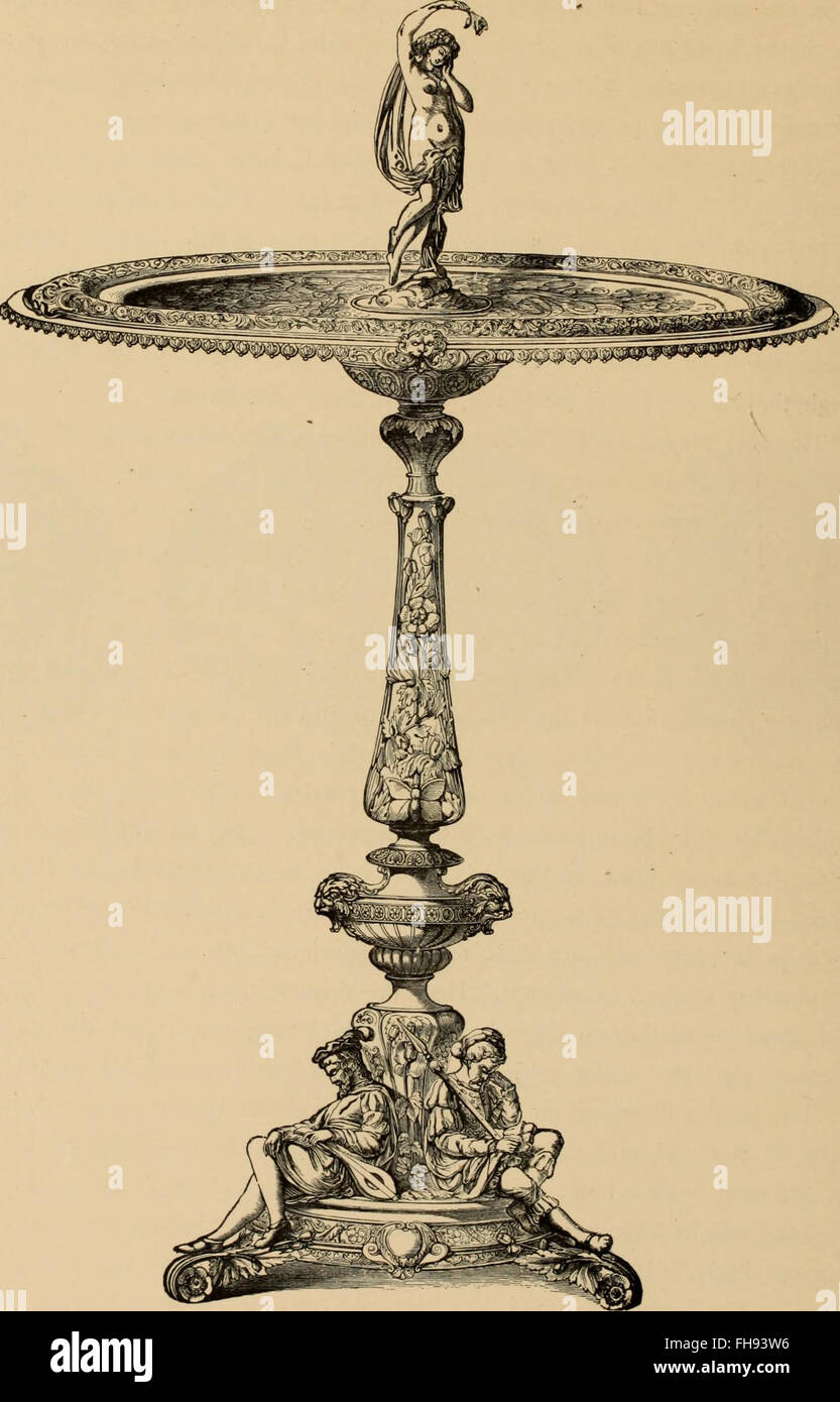 A historical collection from 1875 showcasing examples of household ...