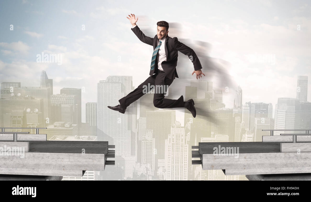 Businessman briefcase bridge hi-res stock photography and images - Alamy