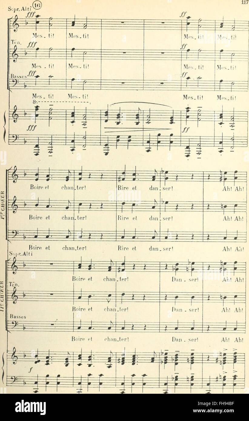 A 1921 comic opera in three acts by Paul Milliet, showcasing the ...