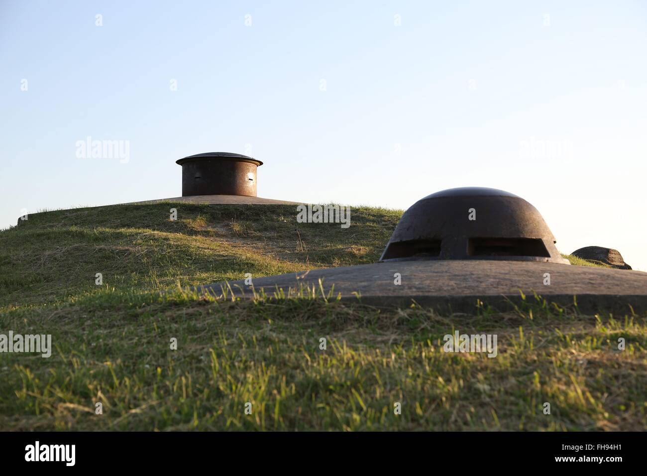 Fort Vaux outside, battlefield of Verdun. June 2015 Stock Photo - Alamy