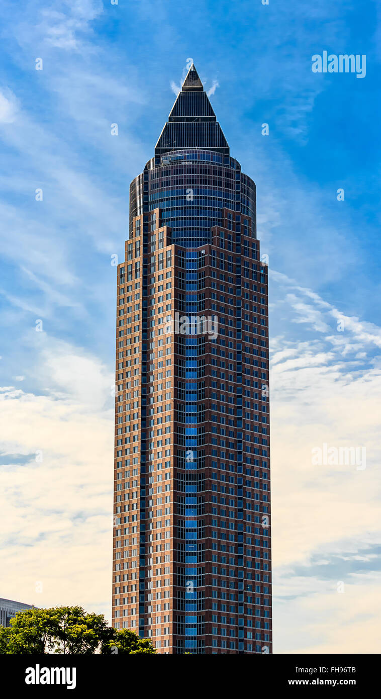The MesseTurm in Frankfurt am Main Stock Photo - Alamy