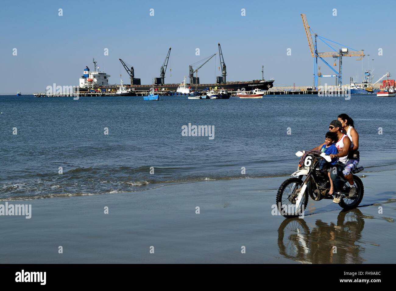 " El Toril " Beach in PAITA. Department of Piura .PERU Stock Photo - Alamy
