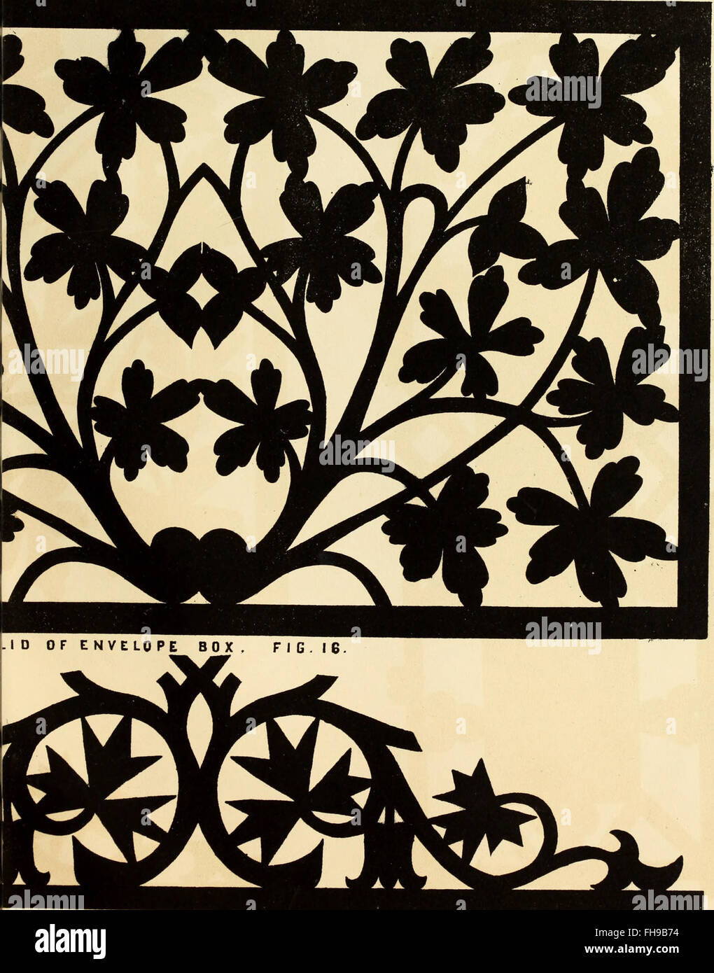 A practical guide by W. Bemrose on fret cutting and perforated carving ...