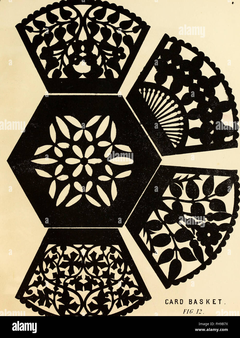 An 1867 guide by W. Bemrose on fret cutting and perforated carving ...