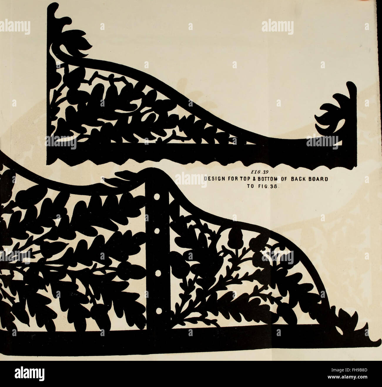 Fret cutting and perforated carving - with practical instructions - by ...