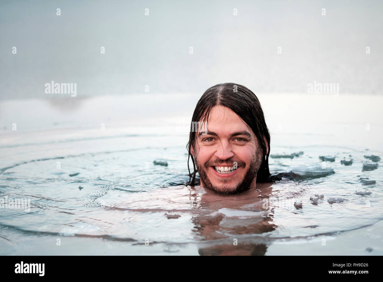 Ice swimming hi-res stock photography and images - Alamy